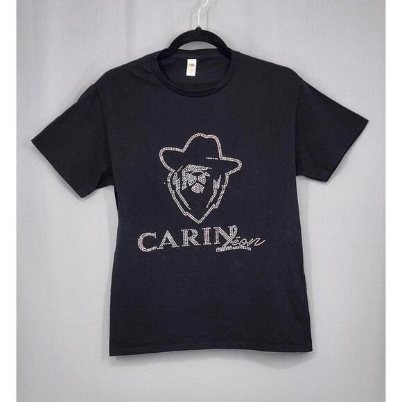 Fruit of the Loom | Shirts | Carin Leon Shirt Mens Small Black Boca ...